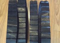 China Lawn Mover Lightweight Rubber Tracks , 60mm Width 40 Links Small Tank Tracks for sale