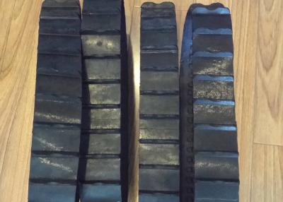 China Lawn Mover Lightweight Rubber Tracks , 60mm Width 40 Links Small Tank Tracks for sale