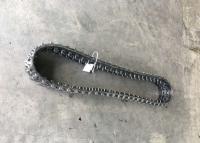 China Black  Lightweight Rubber Tracks , Indoor Mini Crawler Tracks Low Noise Top Quality for sale
