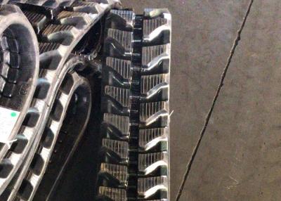 China Low Elongation Rubber Crawler Tracks , Anti Slip Rubber Excavator Tracks for sale
