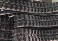 China Pitch 72mm Rubber Excavator Tracks ,  light Weight Replacement Rubber Tracks for sale