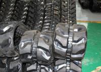 China 280 * 52.5 * 82 Black Replacement Rubber Tracks for sale