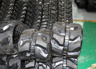 China 280 * 52.5 * 82 Black Replacement Rubber Tracks for sale