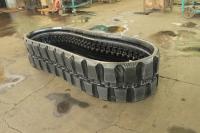 China Rubber Track KU450X86X58/B450X86X58 Skid Steer Loader Undercarriage Rubber Track for sale