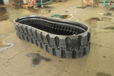 China Rubber Track KU450X86X58/B450X86X58 Skid Steer Loader Undercarriage Rubber Track for sale