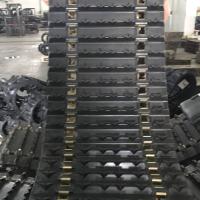 China ATV UTV Snow vehicles high speed rubber track with wheels  Custom rubber tracks for sale