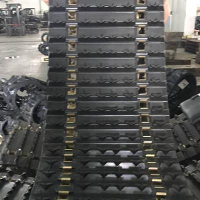 China ATV UTV Snow vehicles high speed rubber track with wheels  Custom rubber tracks for sale