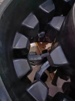 China 406x152.4x52 Asphalt Paver Rubber Track Fits for Dynapac F141CR/R141CS for sale