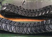 China Construction Machinery Excavator Rubber Tracks With Continuous Steel Cord Inside for sale