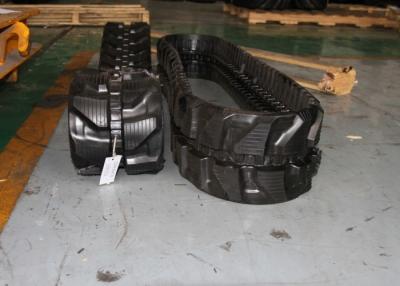 China 230 * 48 * 68mm Small Rubber Tracks For Mini Excavators / Skid Steer Loaders for sale