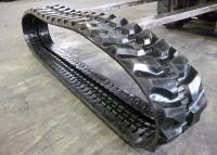 China 300x53x80K Kubota Replacement Black Rubber Tracks For Mini Construction Machinery for sale