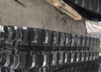 China 320x100x38W Excavator Black Rubber Tracks For Airmann Hm20 / Bobcat X125 for sale