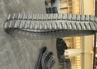 China Y400 X 107 X 45k Custom Rubber Tracks Black Color With Strong Resistance for sale