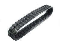 China Komatsu Pc60 Pc75 Excavator Rubber Tracks Low Elongation With Block Pattern for sale
