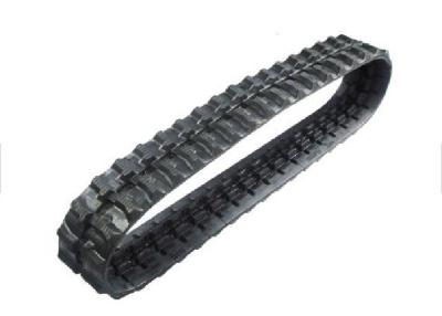 China Komatsu Pc60 Pc75 Excavator Rubber Tracks Low Elongation With Block Pattern for sale