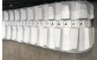 China Non - Marking GREy Tractor Rubber Tracks 250*48.5k*84 For Yanmar 48.5mm Pitch for sale