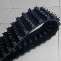 China Light weight Robot Rubber Tracks 130×40×68 High tractive force for sale