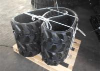 China 300×52.5K×76 Rubber Track Undercarriage / Lightweight Rubber Tracks For Construction Equipment for sale