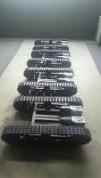 China Load Bearing 100kg Rubber Track Undercarriage DP-SYGD-40 Higher Durability for sale