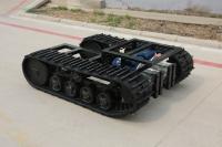 China 331.5kg Hard Steel Track Undercarriage DP-ADA-280 / Machinery Rubber Track Chassis for sale