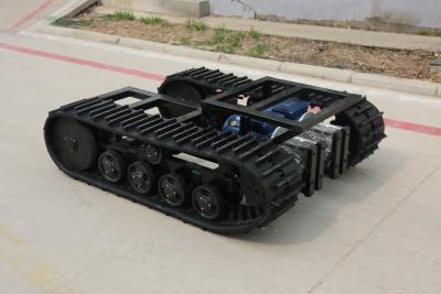 China 331.5kg Hard Steel Track Undercarriage DP-ADA-280 / Machinery Rubber Track Chassis for sale