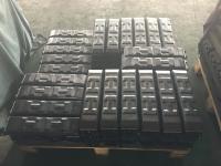 China Mini Excavators Clip On Rubber Track Pads 450HD / 380HD Noise Reduction for sale