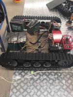 China ISO Standard Rubber Track Undercarriage 300 Kg DP-HBDG-100 Guarantee 12 Month for sale