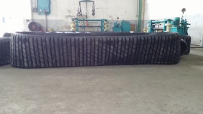 China Cat 287b Rubber Excavator Tracks / Rubber Tank Tracks Asv 457*101.6*55C for sale