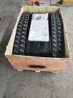 China 200KG Max Load Rubber Track Undercarriage With Shock Absorption For Robot for sale