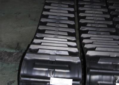 China Mini Excavator Agricultural Rubber Tracks 4500mm Overall Length High Performance for sale