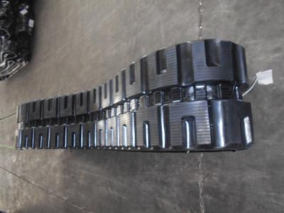 China Rubber And Steel Track Loader Rubber Tracks 4730mm Overall Length 238.15kg Weight for sale