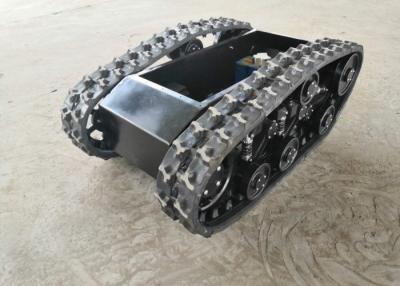 China Rubber Chassis Tracked Undercarriage Systems With Shock Absorption 200kg Loading Weight for sale