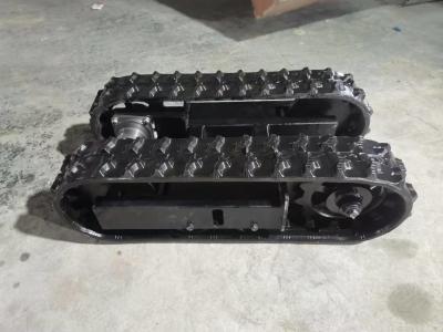 China Lightweight Farm Rubber Track Undercarriage With Hydraulic Motor for sale