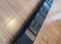China Height 38mm Black Rubber Bolt On Track Pads For Excavator for sale