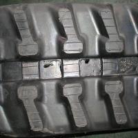 China Joint Free Continuous Excavator Rubber Tracks Black Color for sale