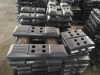 China Height 69mm Chain On Rubber Pads 135 Pitch Excavator Track Pads for sale