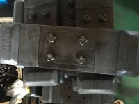 China Height 69mm Chain On Rubber Pads 135 Pitch Excavator Track Pads for sale