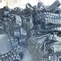 China 130mm Width Construction Rubber Crawler For Kobelco Ss1 72mm Pitch for sale