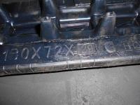 China 130mm Width Construction Rubber Crawler For Kobelco Ss1 72mm Pitch for sale