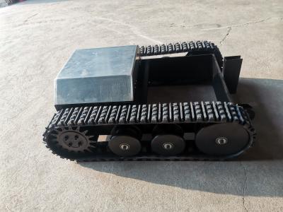 China Lawn Mowing Gardening Machine Rubber Undercarriage 150KG Load for sale
