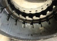 China Black 500mm Wide Rubber Crawler Tracks For Hitachi EX120 for sale