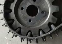 China Wide 120mm Snow Blower Rubber Track 60MM Pitch 20 Links for sale