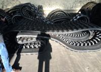 China 150mm Pitch Large Dumper Rubber Tracks Continuous 800mm Wide for sale