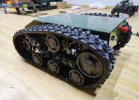 China Loading 100kg Rubber Track Undercarriage 12KM/H 2KW for sale