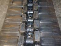China 72 Links 48mm Pitch Lightweight Rubber Tracks For Kobelco Sk15r for sale
