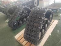 China 600kg Load Bearing 255mm Wide Rubber Track System For Tractor for sale