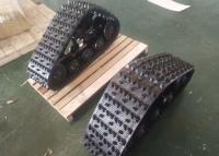 China 600kg Load Bearing 255mm Wide Rubber Track System For Tractor for sale