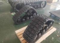 China 600kg Load Bearing 255mm Wide Rubber Track System For Tractor for sale