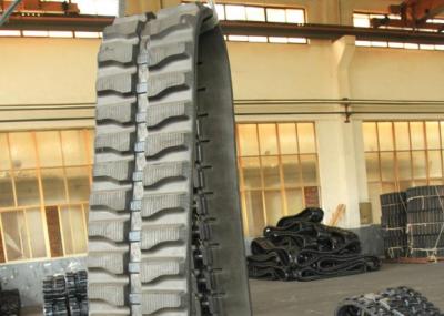 China Drilling Machine 320mm Wide Excavator Rubber Tracks For Ditch for sale