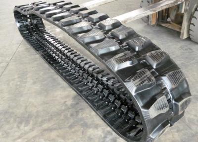 China 74 Links Jointless Excavator Rubber Tracks 450mm Width for sale